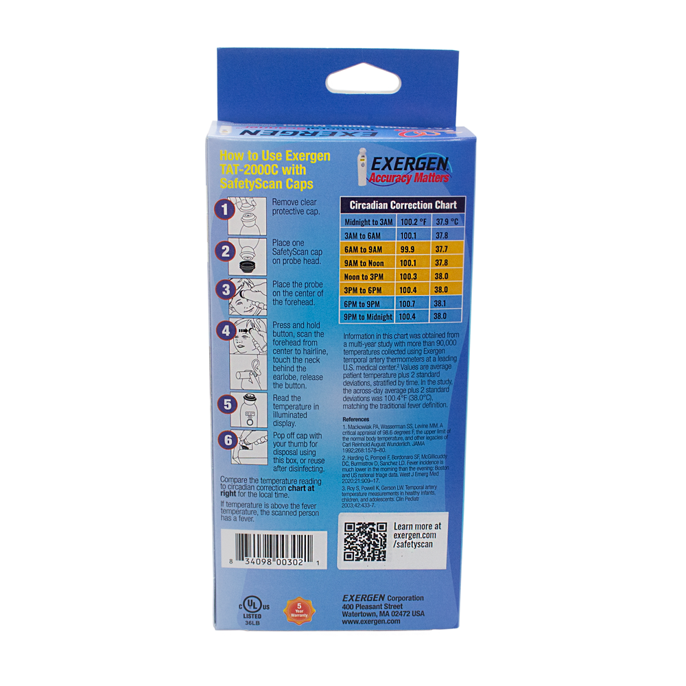 Temporal Artery Thermometer TAT-2000C | Exergen