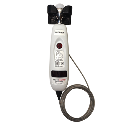 TAT-5000S-US w/ Wall Mount & Nylon Covered Cable | Exergen