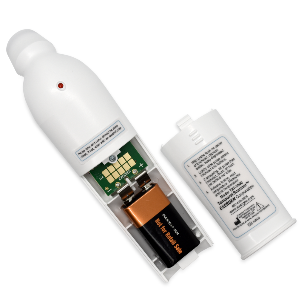TAT-2000C Home Thermometer with SafetyScan Caps | Exergen